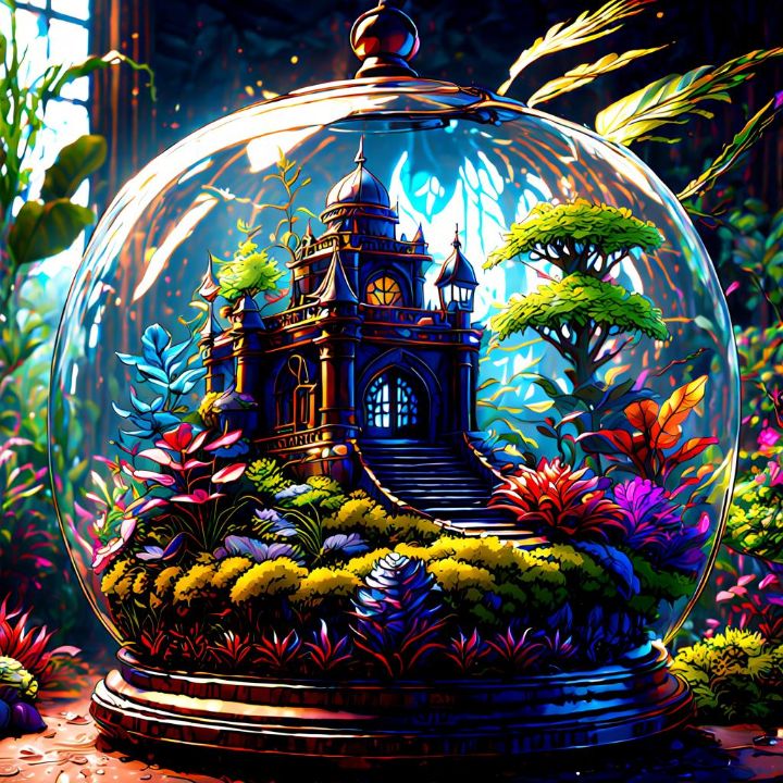 Terrarium - ytdream - Digital Art & AI, Landscapes & Nature, Other ...