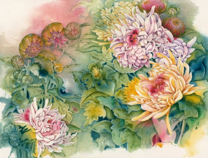 Wineries & Landscapes by Grace Fong - Paintings & Prints