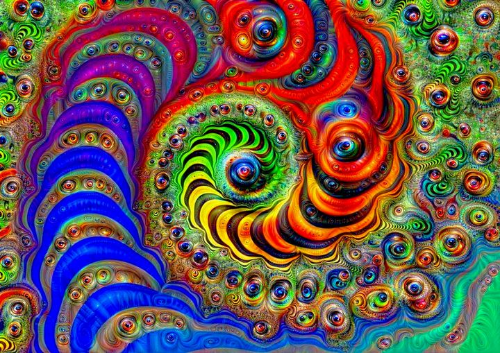 khaos - Khaos ink - Digital Art & AI, Abstract, Irregular Forms - ArtPal