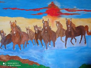 Princess Hemamala and Prince Danta - Priyaku - Paintings & Prints ...