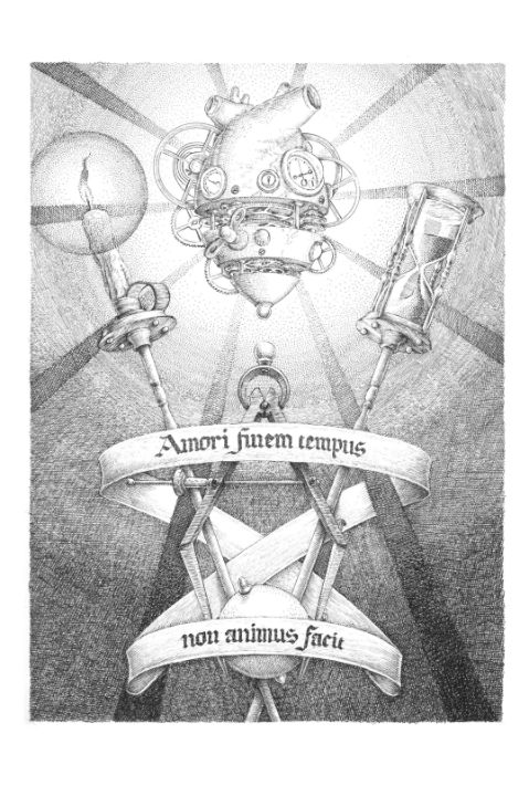 Esoteric heart - HS_illustrator - Drawings & Illustration, Science ...