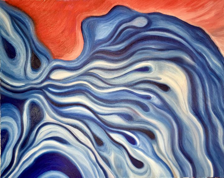 Looking Skyward - Labeeb A. Hameed - Paintings & Prints, Abstract ...