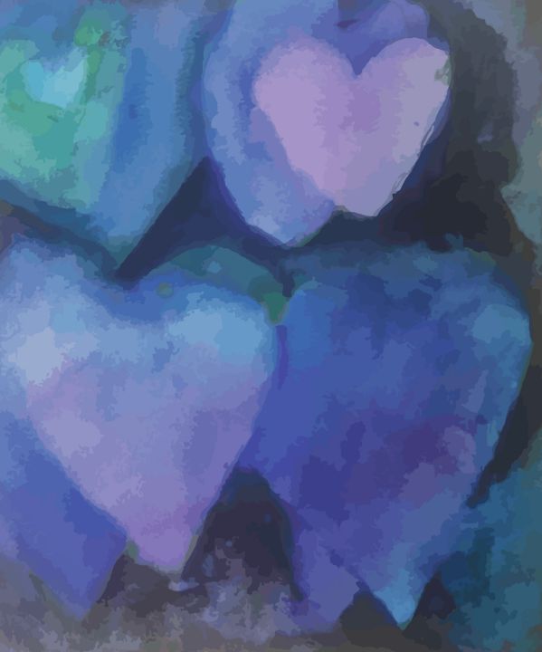 My Hearts - Hidden Code Studios - Paintings & Prints, Abstract, Fractal ...