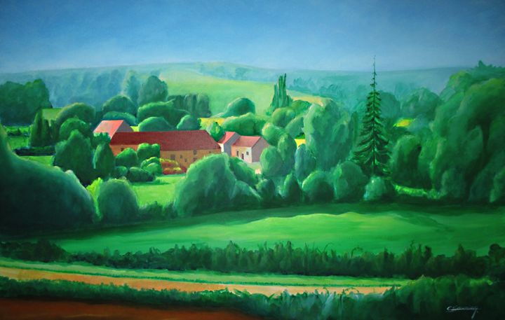 Le Perche - Christian Simonian - Paintings & Prints, Landscapes ...
