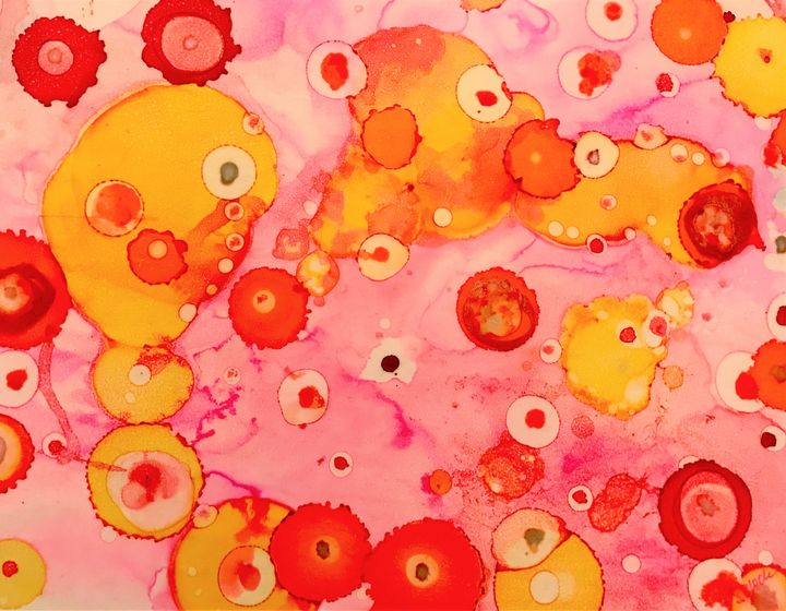Rorschach Test Abstract - Judy Block - Paintings & Prints, Abstract ...