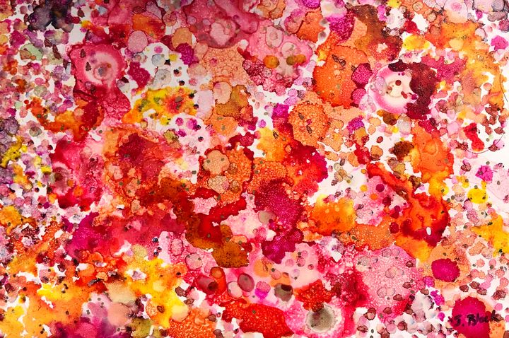 I Don't Know Why - Judy Block - Paintings & Prints, Abstract, Irregular ...