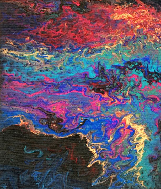 Izzian - Deep Space - Ethereal Introverted Daydreams - Paintings ...