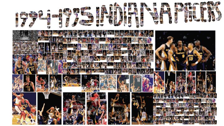 1994-1995 Indiana Pacers - ASN Artwork - Paintings & Prints, Sports ...