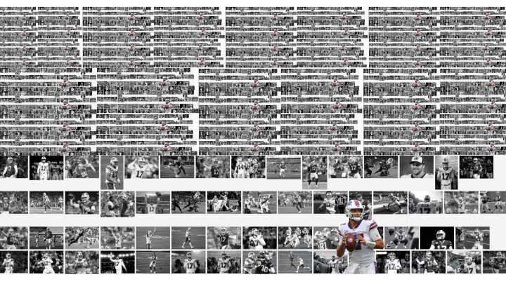 1,000 Portraits of Josh Allen - ASN Artwork - Paintings & Prints ...