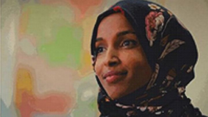 Ilhan Omar - ASN Artwork - Paintings & Prints, People & Figures, Portraits, Female - ArtPal