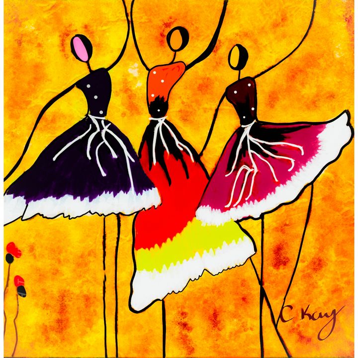 Dance Series 2 of 4 - Cee Kay Creations - Drawings & Illustration ...