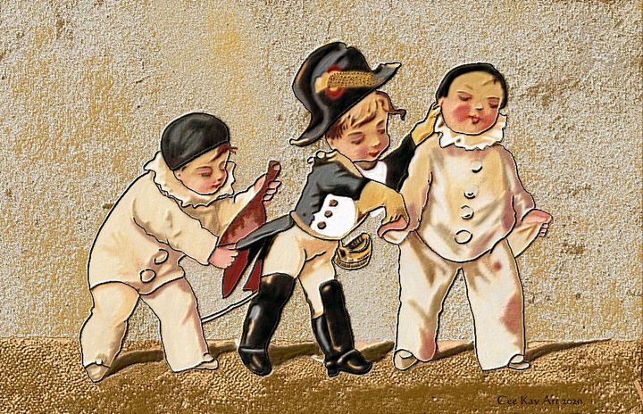 Children at Play: - Cee Kay Creations - Digital Art & AI, Childrens Art ...