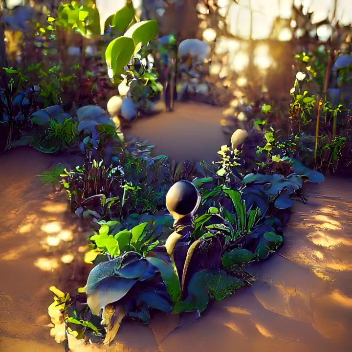 Abstract Art - Earthly Garden 2 - MaiikeArtsDesign - Digital Art ...