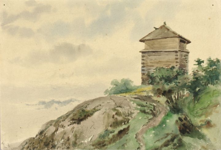 Block House Alaska 1887 - Unique Artworks Collection - Paintings ...