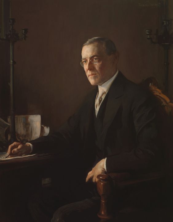 Woodrow Wilson - Unique Artworks Collection - Paintings & Prints ...