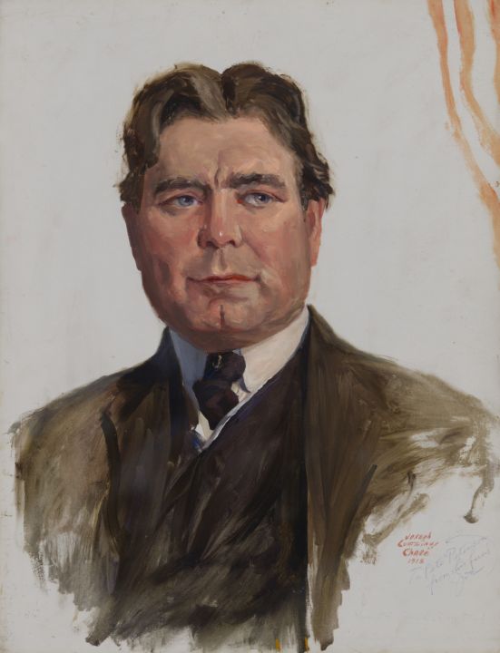 William Edgar Borah - Unique Artworks Collection - Paintings & Prints, People & Figures ...