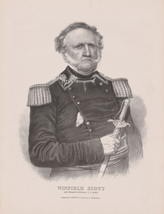 General Winfield Scott - Unique Artworks Collection - Paintings ...