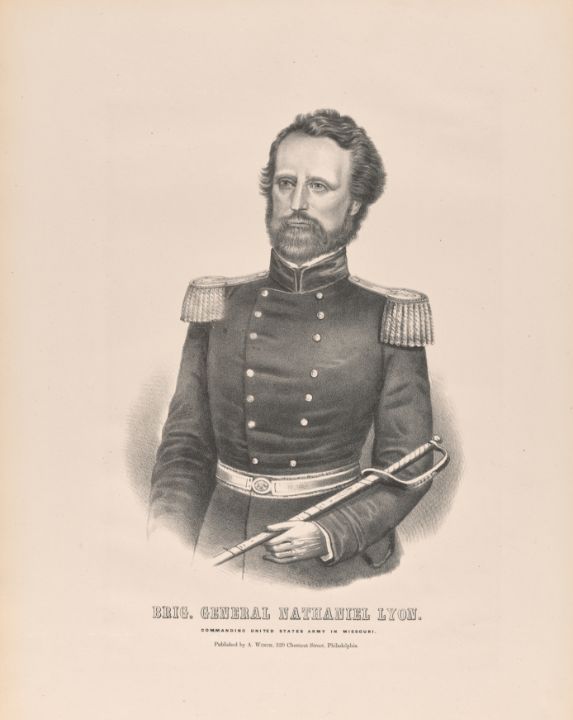 General Nathaniel Lyon - Unique Artworks Collection - Paintings ...