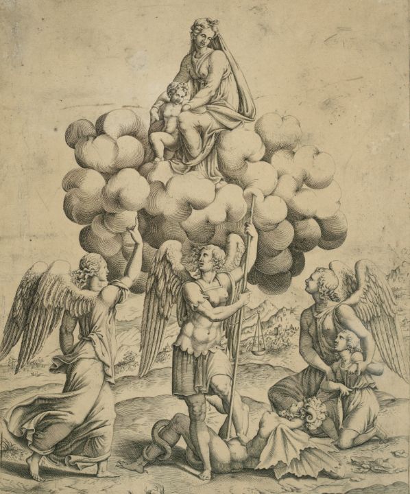 The Archangels Michael - Unique Artworks Collection - Paintings ...