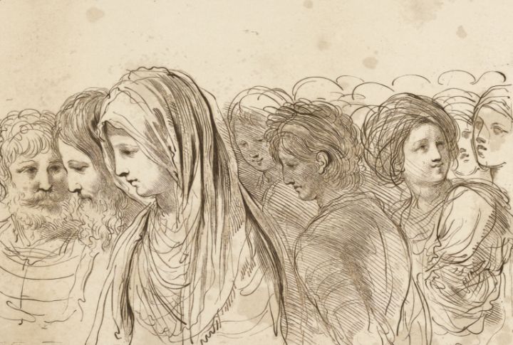 Eight Heads - Unique Artworks Collection - Paintings & Prints, People ...