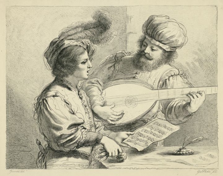 The Singing Lesson - Unique Artworks Collection - Paintings & Prints ...