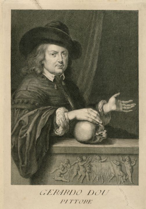 Portrait of Gerard Dow - Unique Artworks Collection - Paintings ...