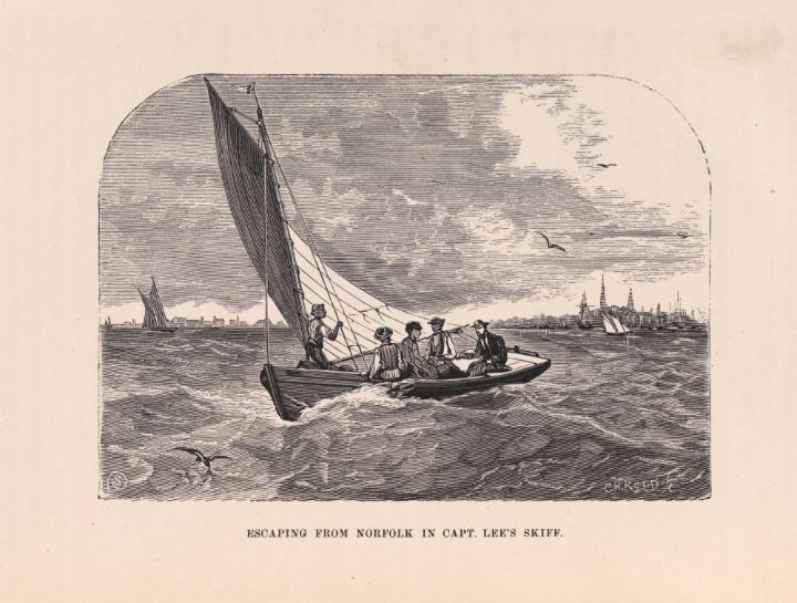 Escaping from Norfolk in Capt Lee's - Unique Artworks Collection ...