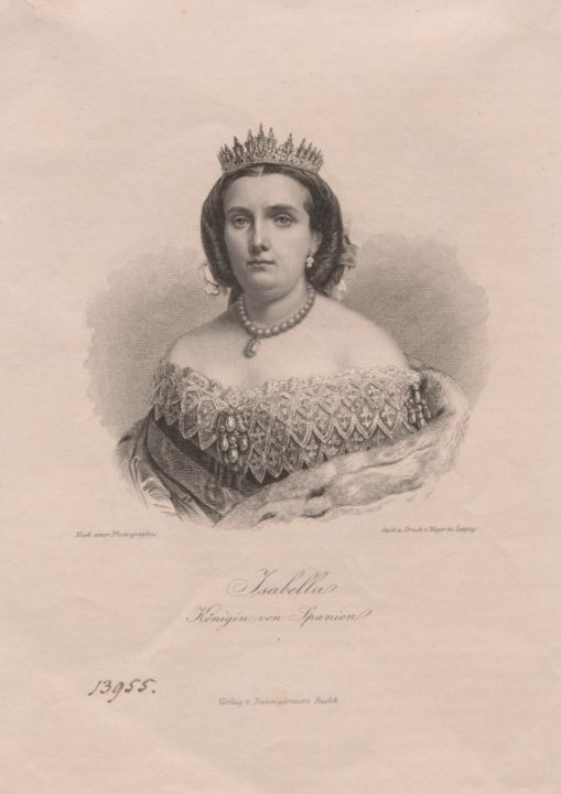 Queen Isabella II - Unique Artworks Collection - Paintings & Prints ...