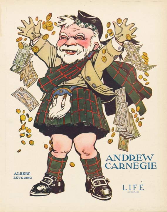 Andrew Carnegie - Unique Artworks Collection - Paintings & Prints ...