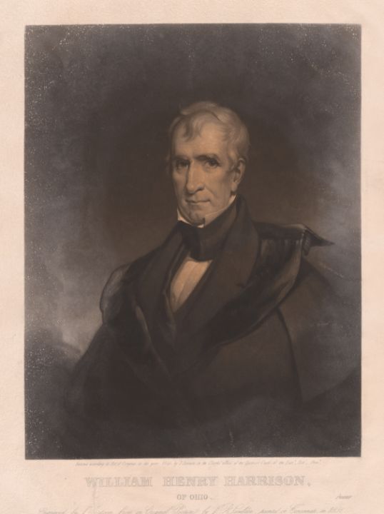 William Henry Harrison - Unique Artworks Collection - Paintings ...