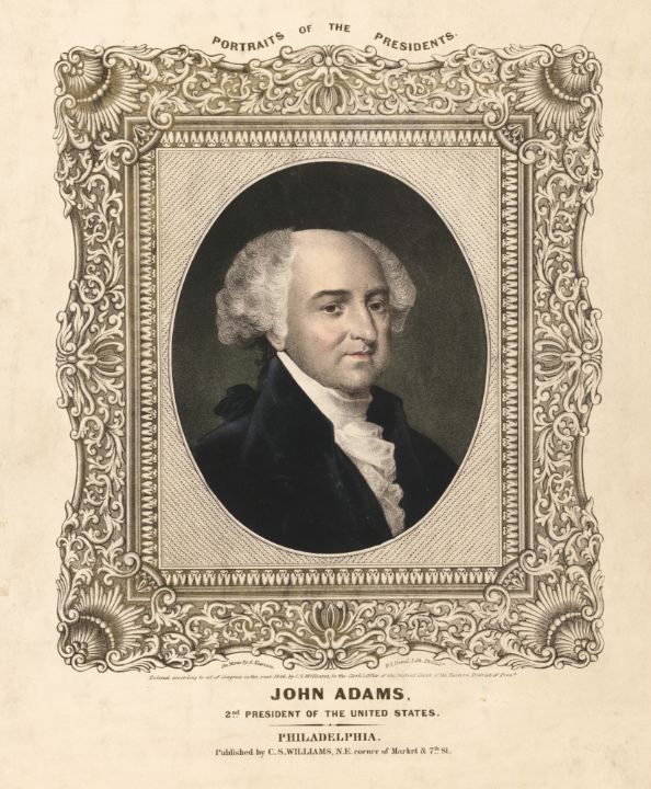John Adams - Unique Artworks Collection - Paintings & Prints, People ...