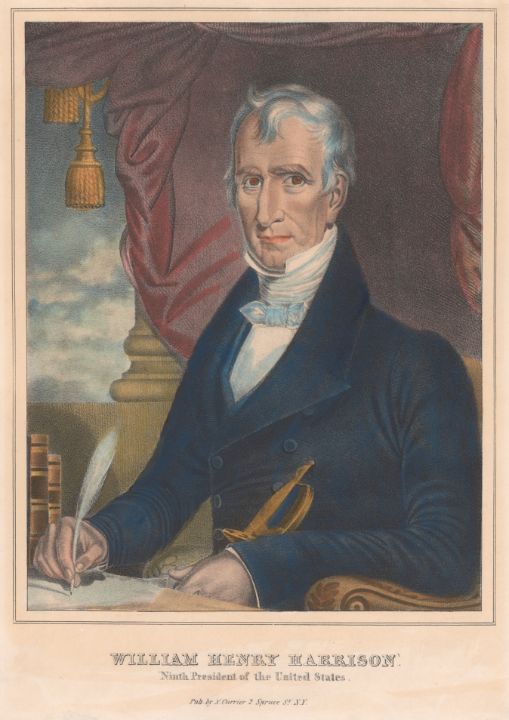 William Henry Harrison - Unique Artworks Collection - Paintings ...