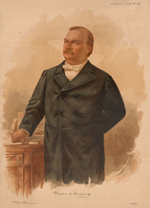 Grover Cleveland - Unique Artworks Collection - Paintings & Prints ...