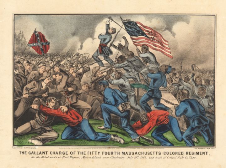 The Gallant Charge of the Fifty-Four - Unique Artworks Collection ...