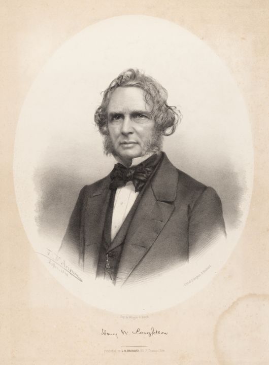 Henry Wadsworth Longfellow - Unique Artworks Collection - Paintings ...