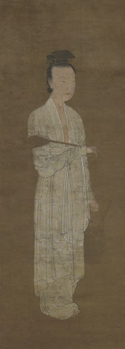Portrait of a Woman in White Lu Mei - Unique Artworks Collection ...