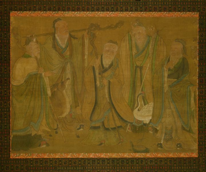 The Five Ancients - Unique Artworks Collection - Paintings & Prints ...