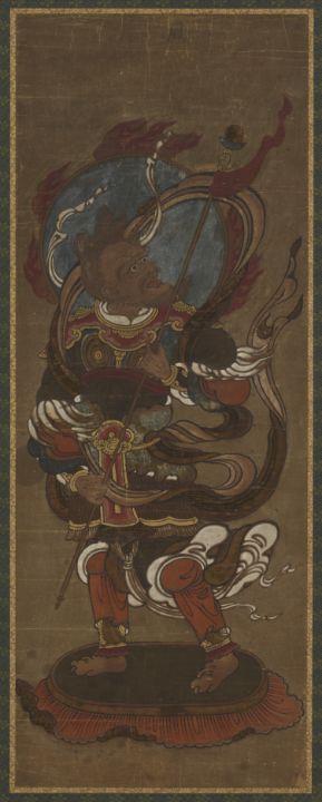 One of the twelve deva Fu-ten - Unique Artworks Collection - Paintings ...