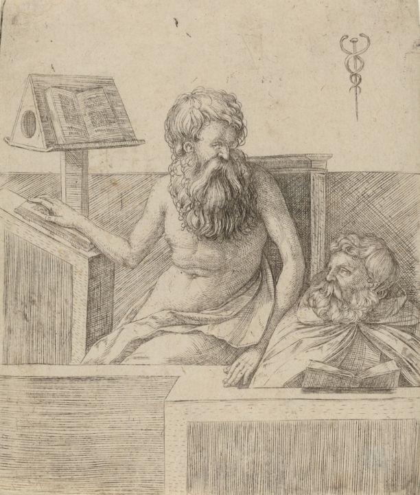 Two Philosophers - Unique Artworks Collection - Paintings & Prints ...