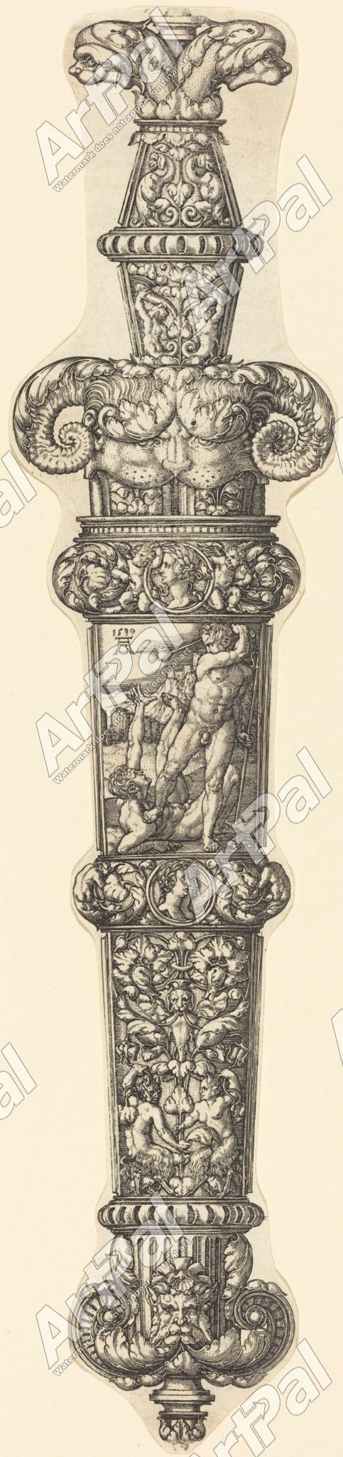 Design for a Dagger Sheath with Cain - Unique Artworks Collection ...