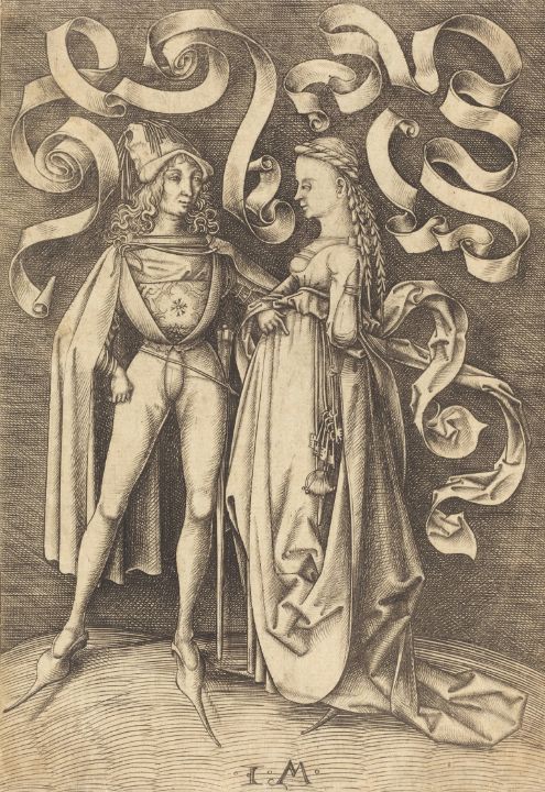 The Knight and the Lady - Unique Artworks Collection - Paintings & Prints, People & Figures ...