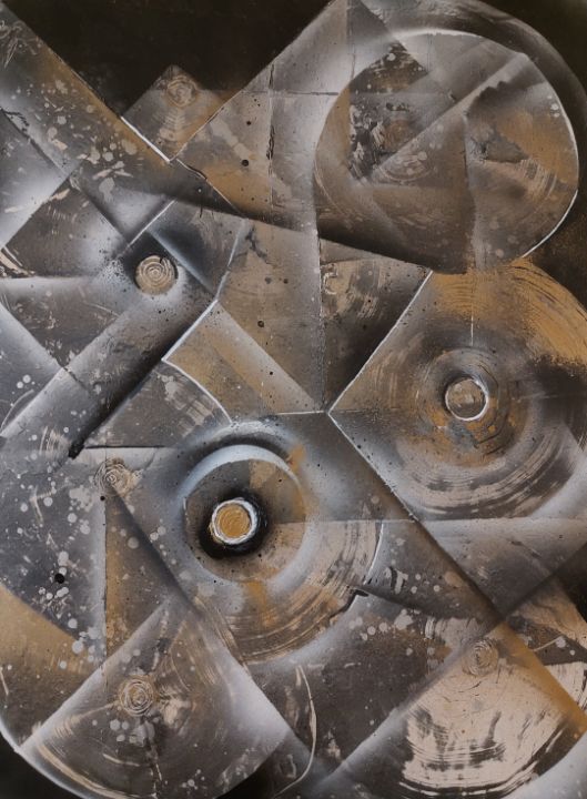 Abstract - Transvisual arts - Paintings & Prints, Abstract, Irregular ...