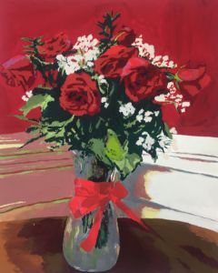 Wilting Roses - Jordan Postal - Paintings & Prints, Flowers, Plants ...