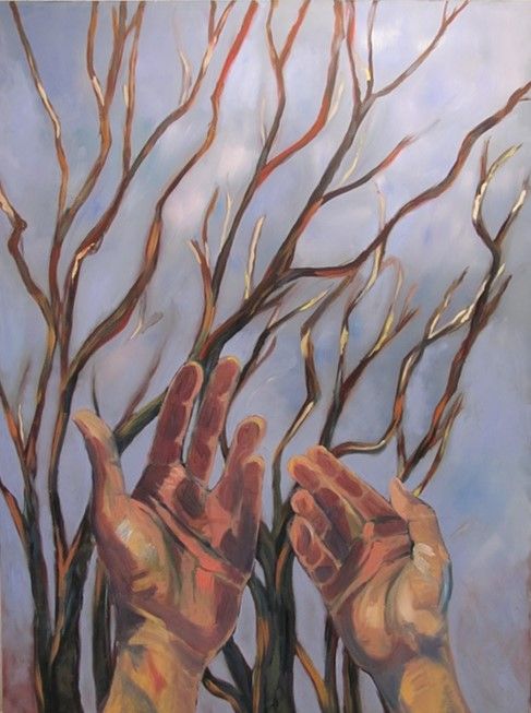 The Elder - Colette Wright Adams - Paintings & Prints, People & Figures ...