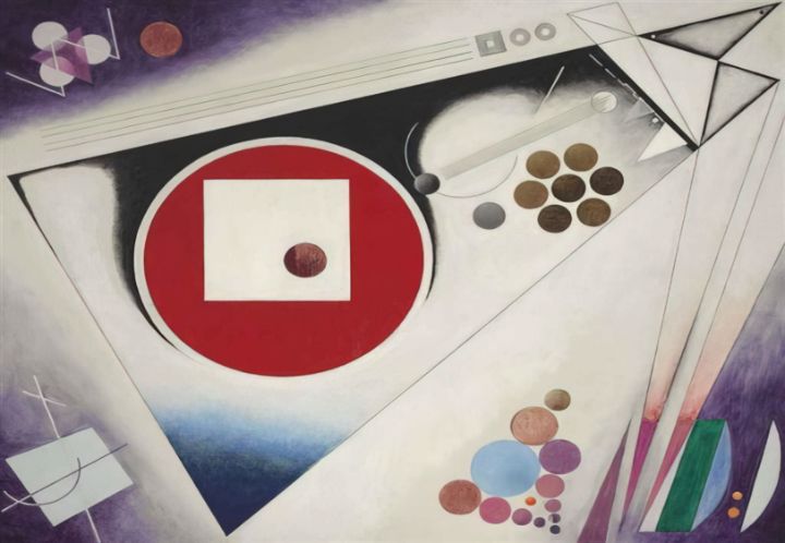 THIRD SYMPHONY IN 3 MOVEMENTS 1930 - Rudolf Bauer - Paintings & Prints ...