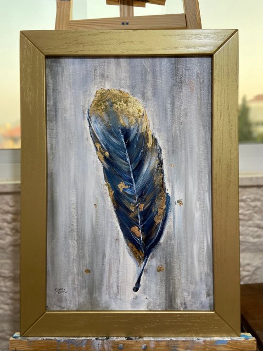Feather of life - Dina Alsharif - Paintings & Prints, Landscapes ...
