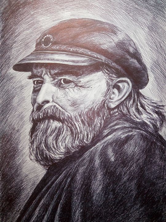 Рабочий - Vita+ - Drawings & Illustration, People & Figures, Portraits ...
