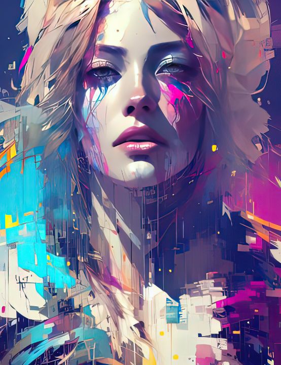 Abstract beauty - Artistician - Digital Art & AI, People & Figures ...