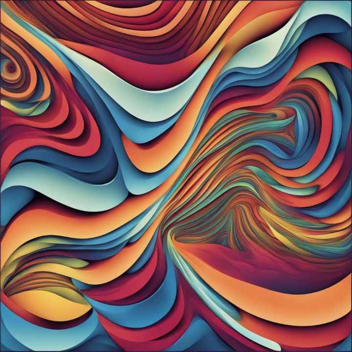 Beautiful layers of colours - Technocanvas art Gallery - Digital Art ...