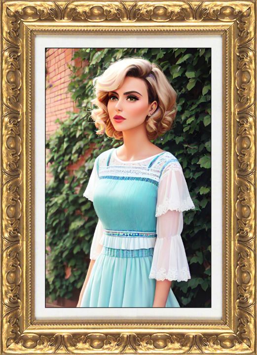 Lady Winter - Neuroart - Digital Art & AI, People & Figures, Portraits ...